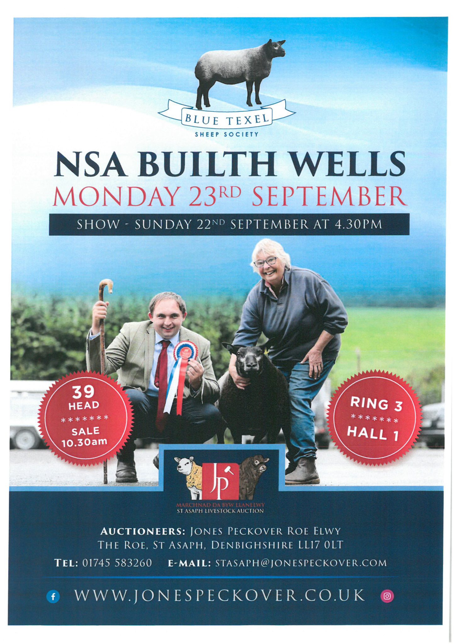 Sale catalogues – Blue Texels Sheep Society