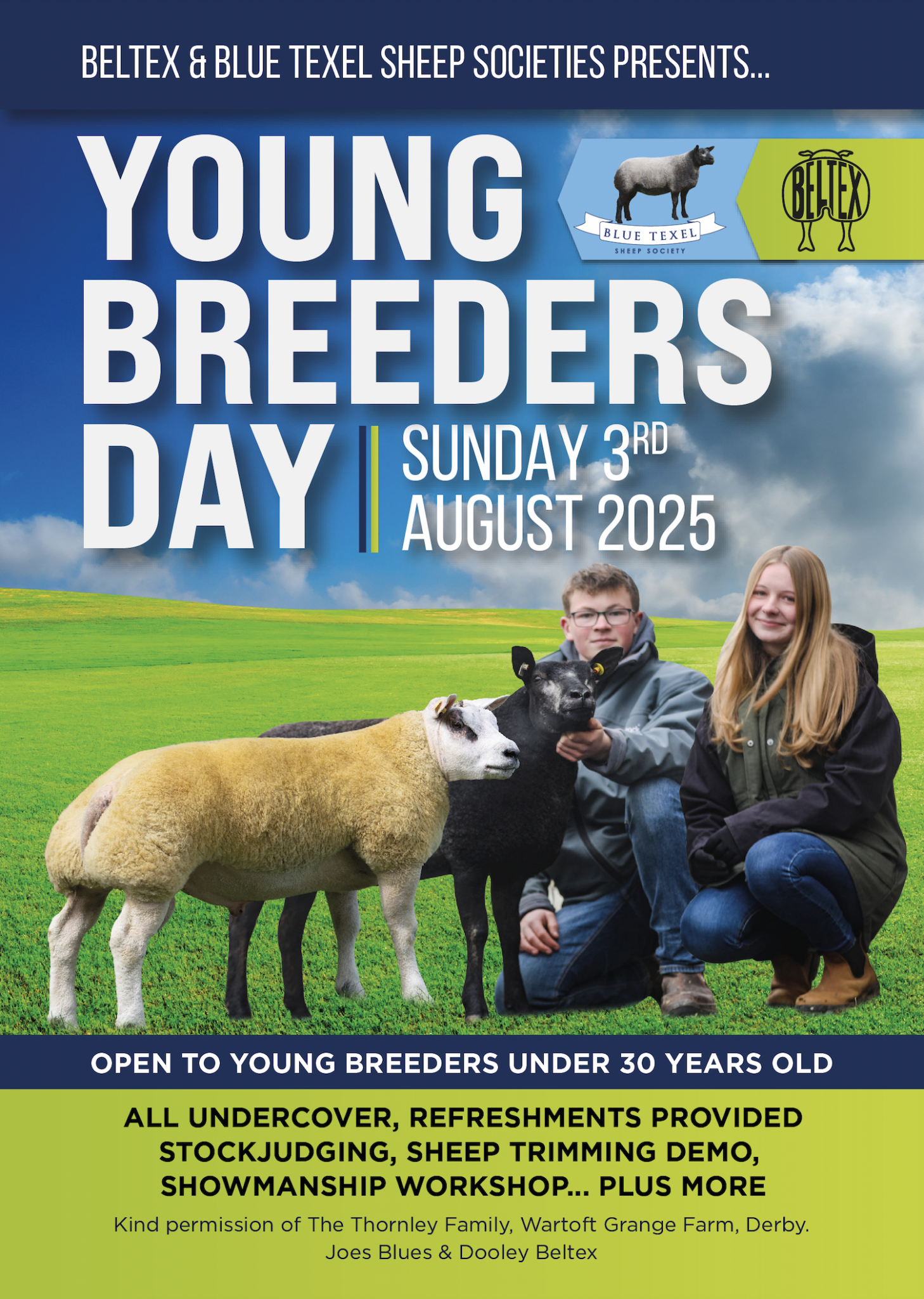About – Blue Texels Sheep Society